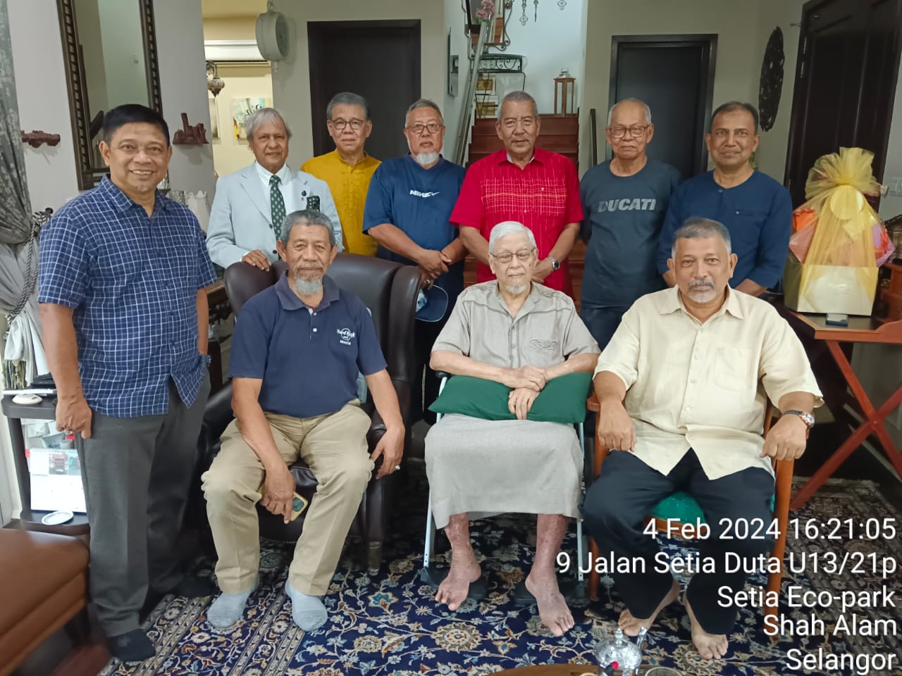 Menziarahi Kol Dato Syed Othman - Black Hackle Club